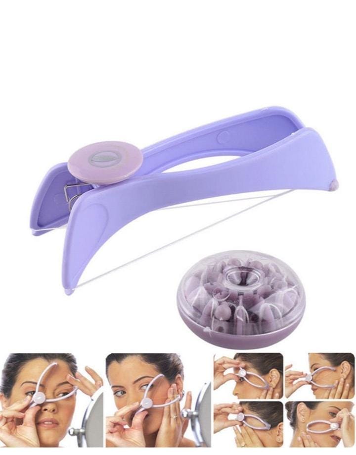 Facial Body Hair Threading Hair Threader Removal design Epilator System ...
