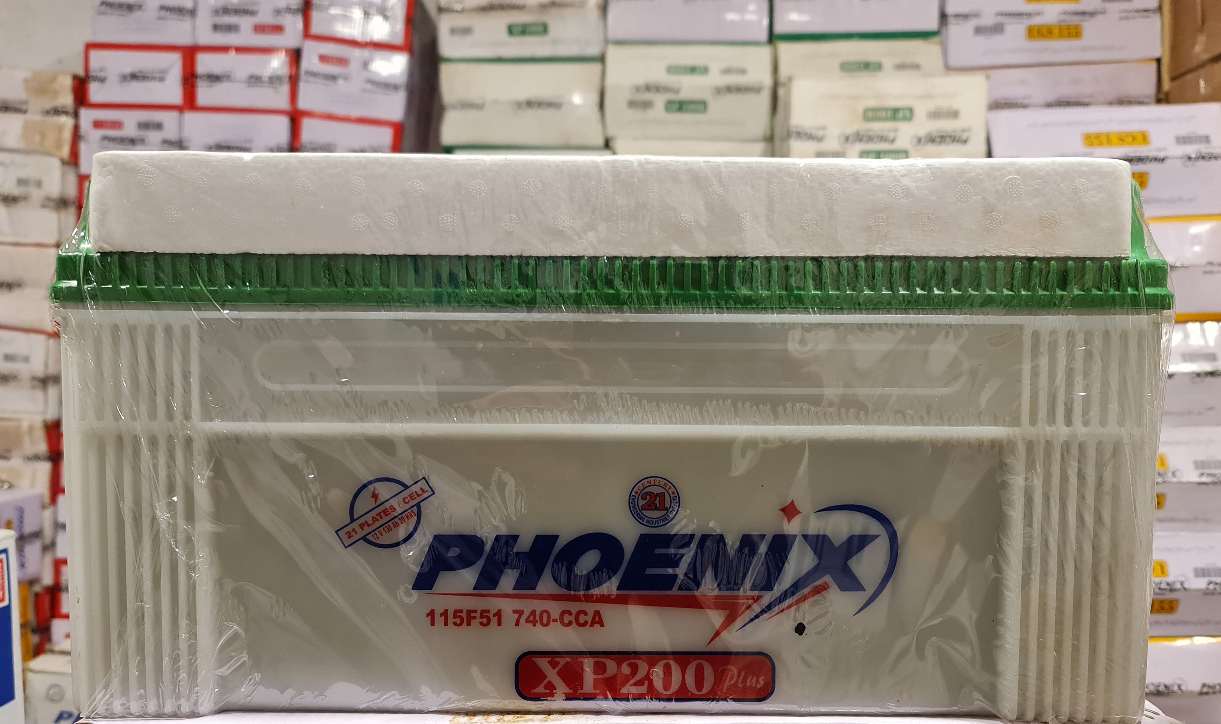 PHOENIX BATTERY XP200 PLUS 12 VOLTS 21 PLATES HUGE BACKUP HUGE ...