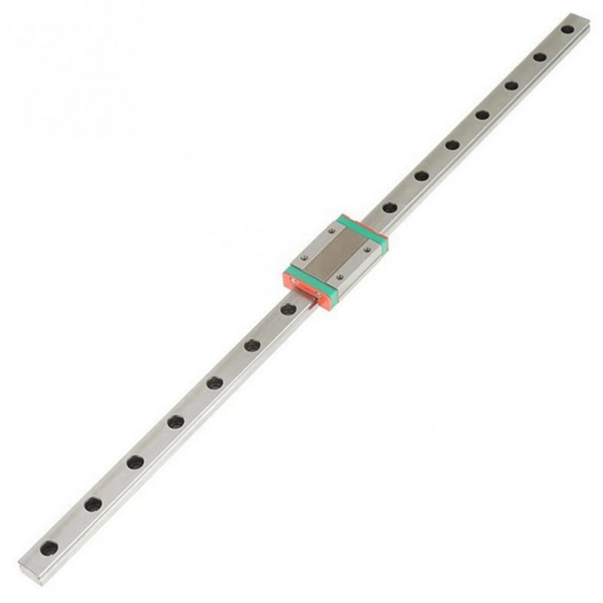 1Pcs 9mm Linear Guide Miniature Rail MGN9 400mm Linear Rail and 1 Pcs MGN9H Miniature Rail ...