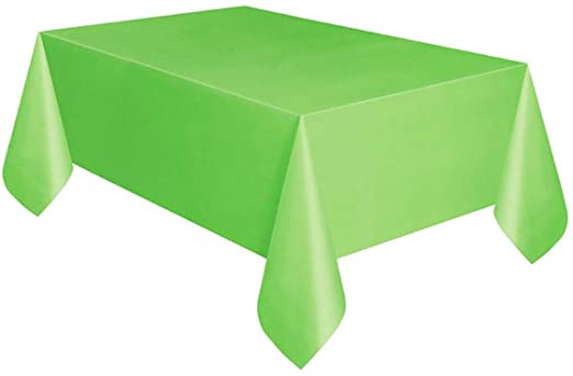 Light Green plastic table cloth 108" by 54" | Daraz.pk