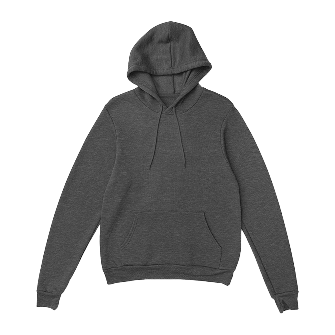 GROOVY|Dark Heather Grey Fleece Relax Fit |Hoodies for men | Daraz.pk