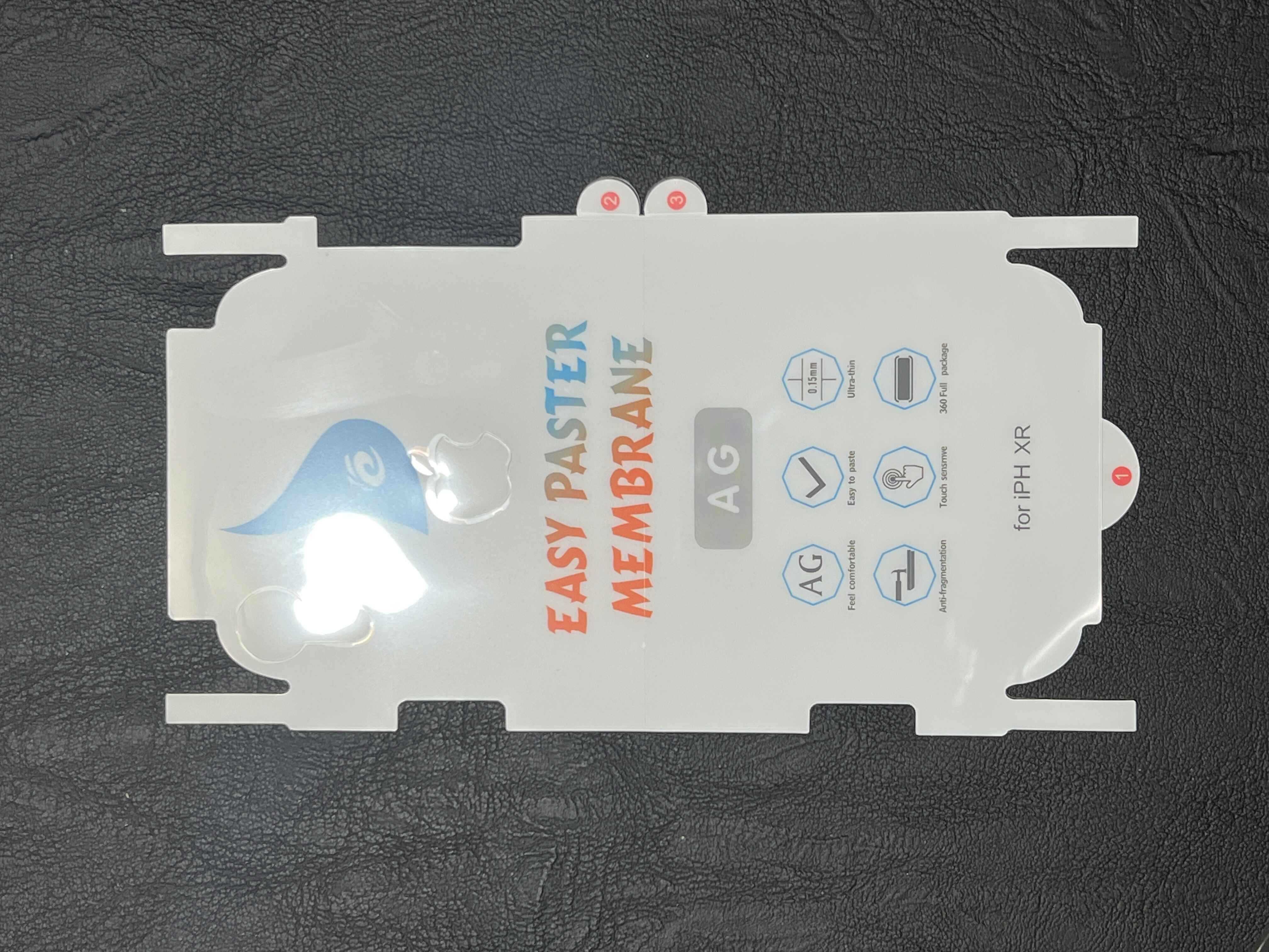 iPhone X/XS, iPhone XR, iPhone XS Max - Back Transparent Matte Sheet ...