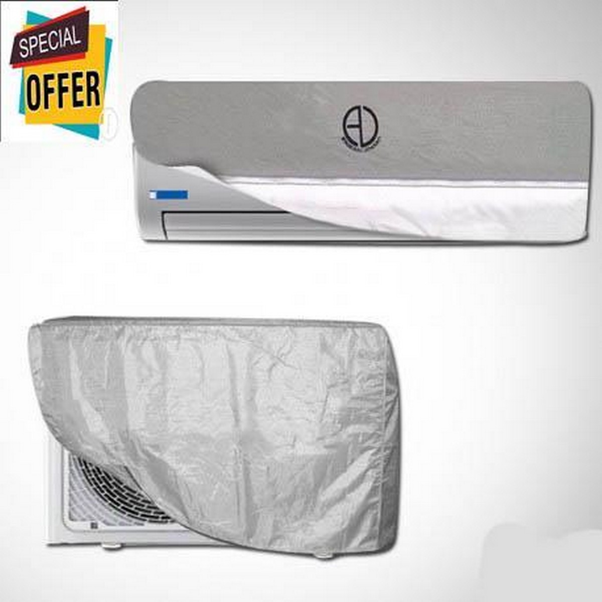 AC Dust Cover 1.5 Ton inverter Ac Dust cover Indoor & Outdoor unit ...