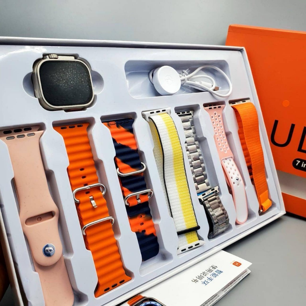 Ultra 2.01 Big Display Smartwatch – 7 in 1 Straps | Latest 2025 Model ...
