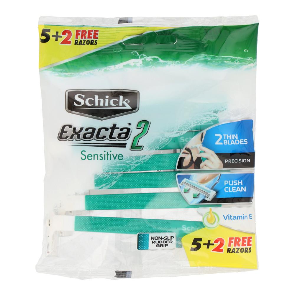 Alfatah Mall - SCHICK EXACTA SENSITIVE 5+2 FREE RAZOR PACK-AFP-000113848 | Daraz.pk