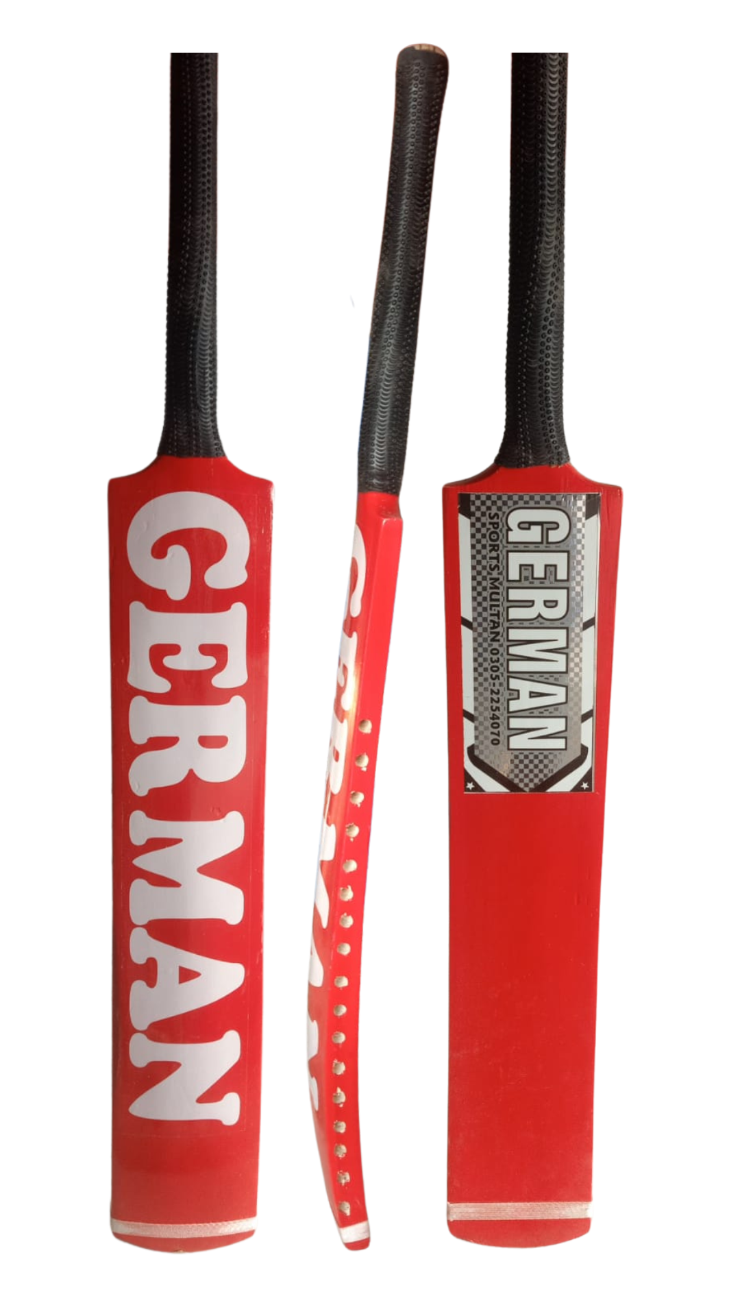 German Sports: Rawalakot Wood Cricket Bat - Master the Tennis Ball Game ...