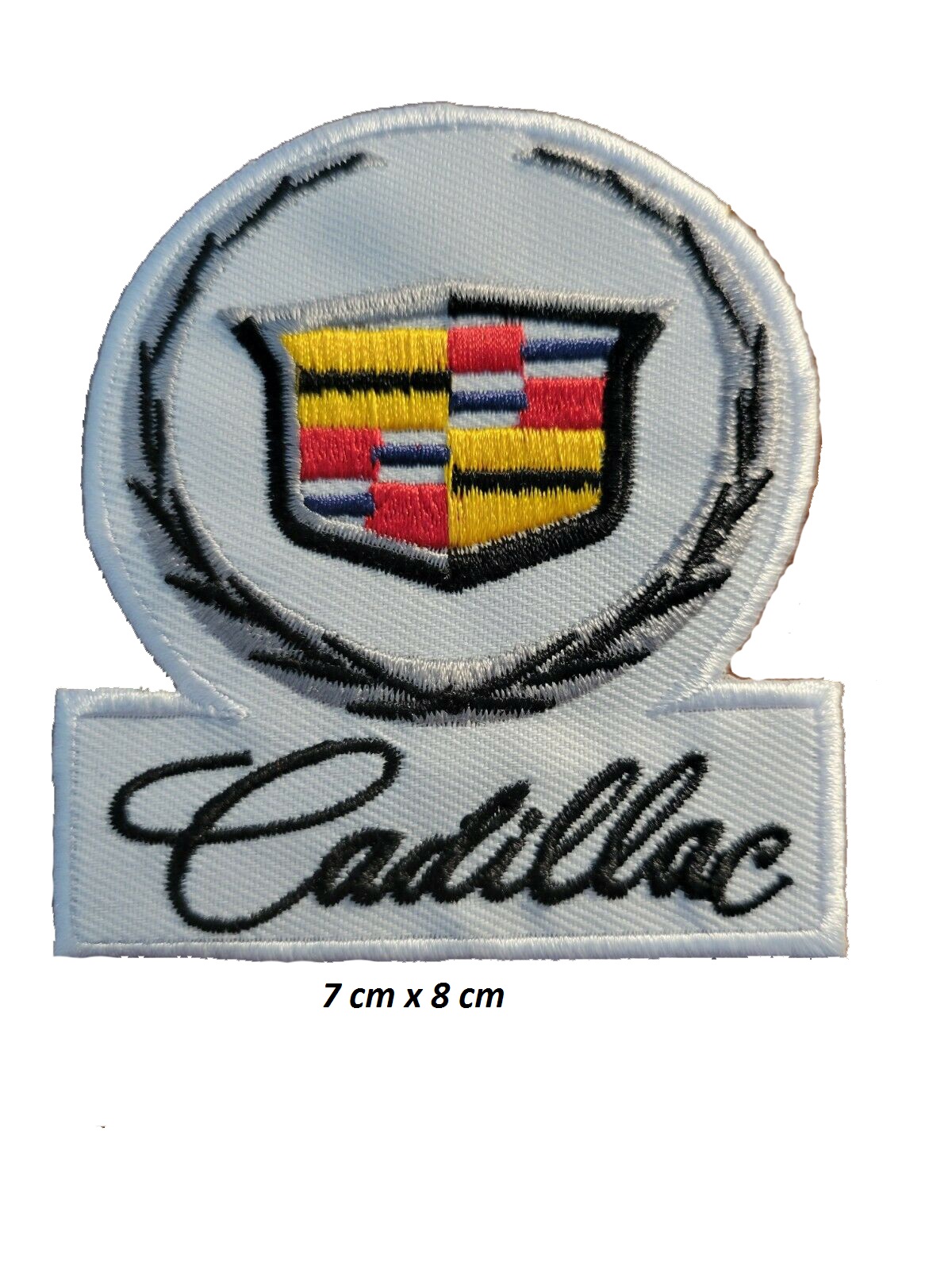 Cadillac Car Embroidered Iron On Sew On Patch Badge Luxury vehicles vintage patch for t shirt ...