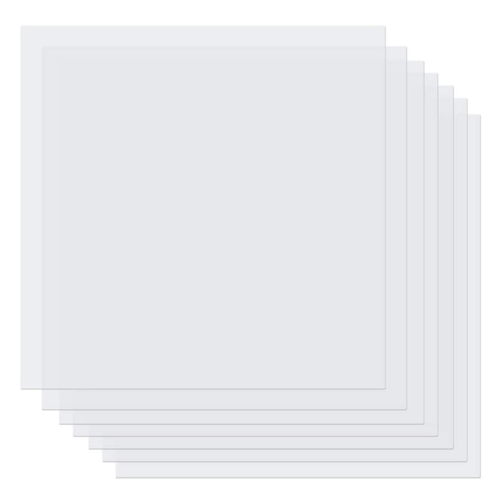 10Pcs 7Mil Blank Stencil Sheets, 12 x 12 Inch Mylar Template Stencil ...