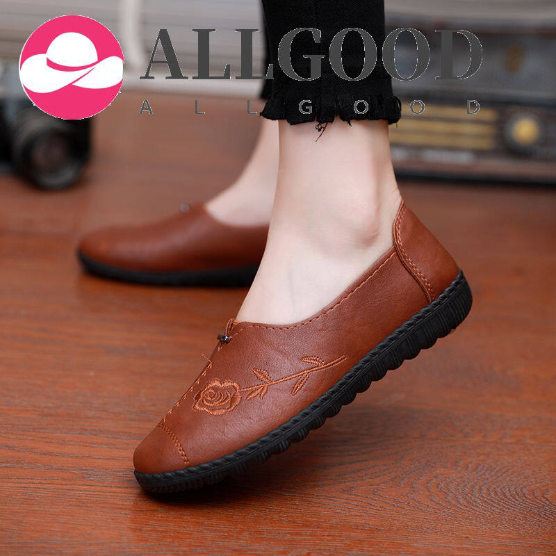 【ALLGOOD】Korea Style For Women Sandals For Women Flat Shoes For Women Office Work Shoes Female ...