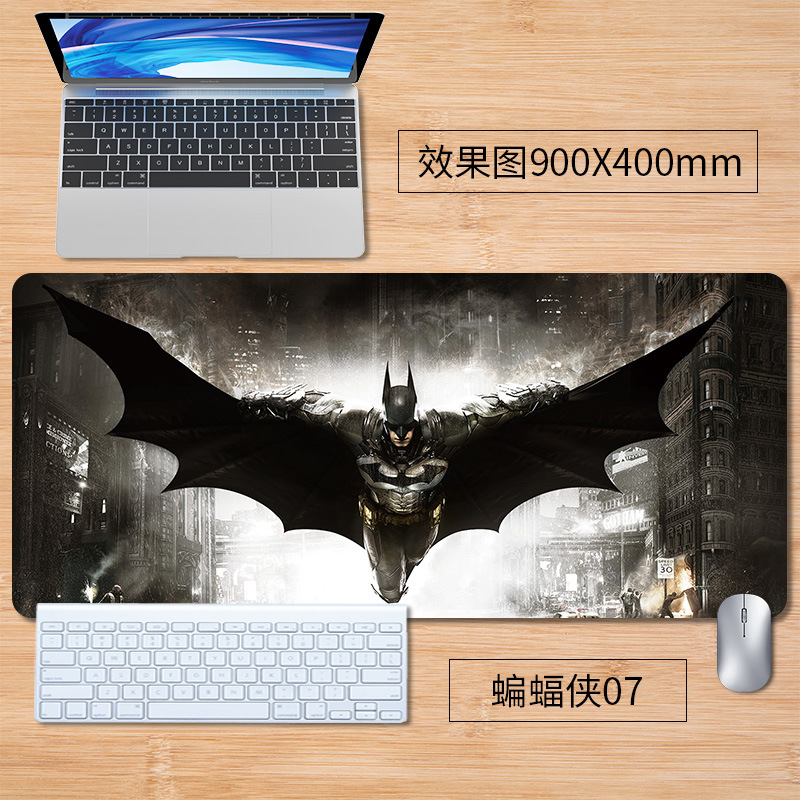 Batman Joker Movie XXL Anti Slip Large Gaming Mouse Pad Desk Mat for ...