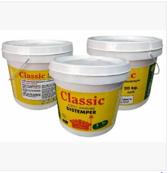 20 killo Big Bucket Distemper Paint Emulsion Paints Wall Distemper Wall ...