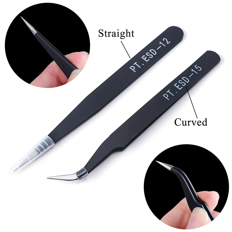 Tweezer Anti-static, Good for work in SMD & BGA Parts, Best Tweezers ...
