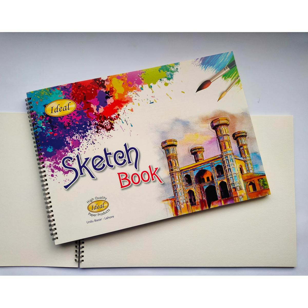 A4 Size Sketch Book with 250g Paper, Perfect for Acrylic and Watercolor ...