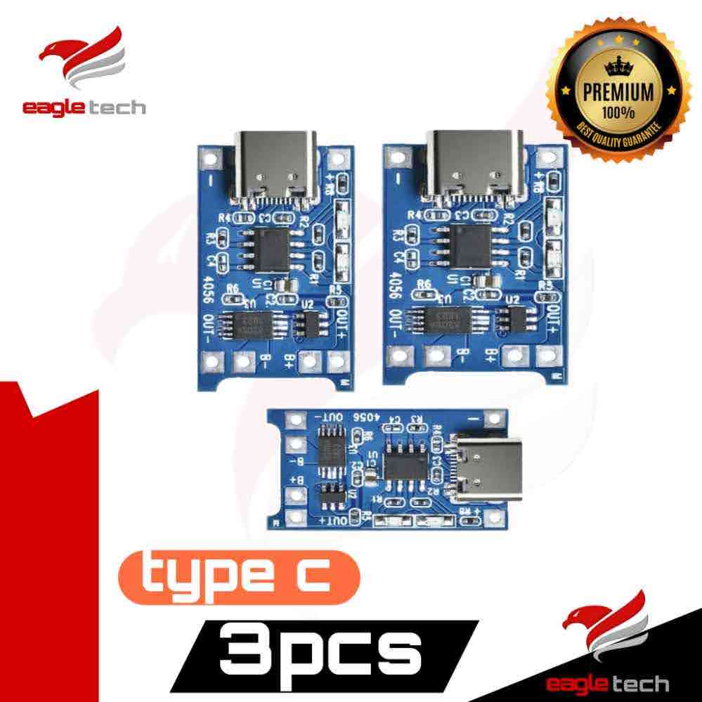 1-10]PCS TP4056 Lithium Charging Module Type-C Charging Module Lithium ...