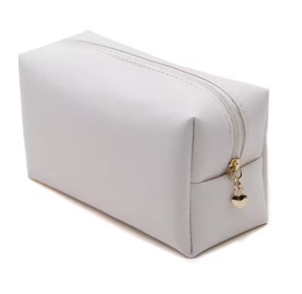 Women Travel Makeup Bags PU Leather Make Up Pouch Toiletry Organizer Purse Cosmetic Bag for ...