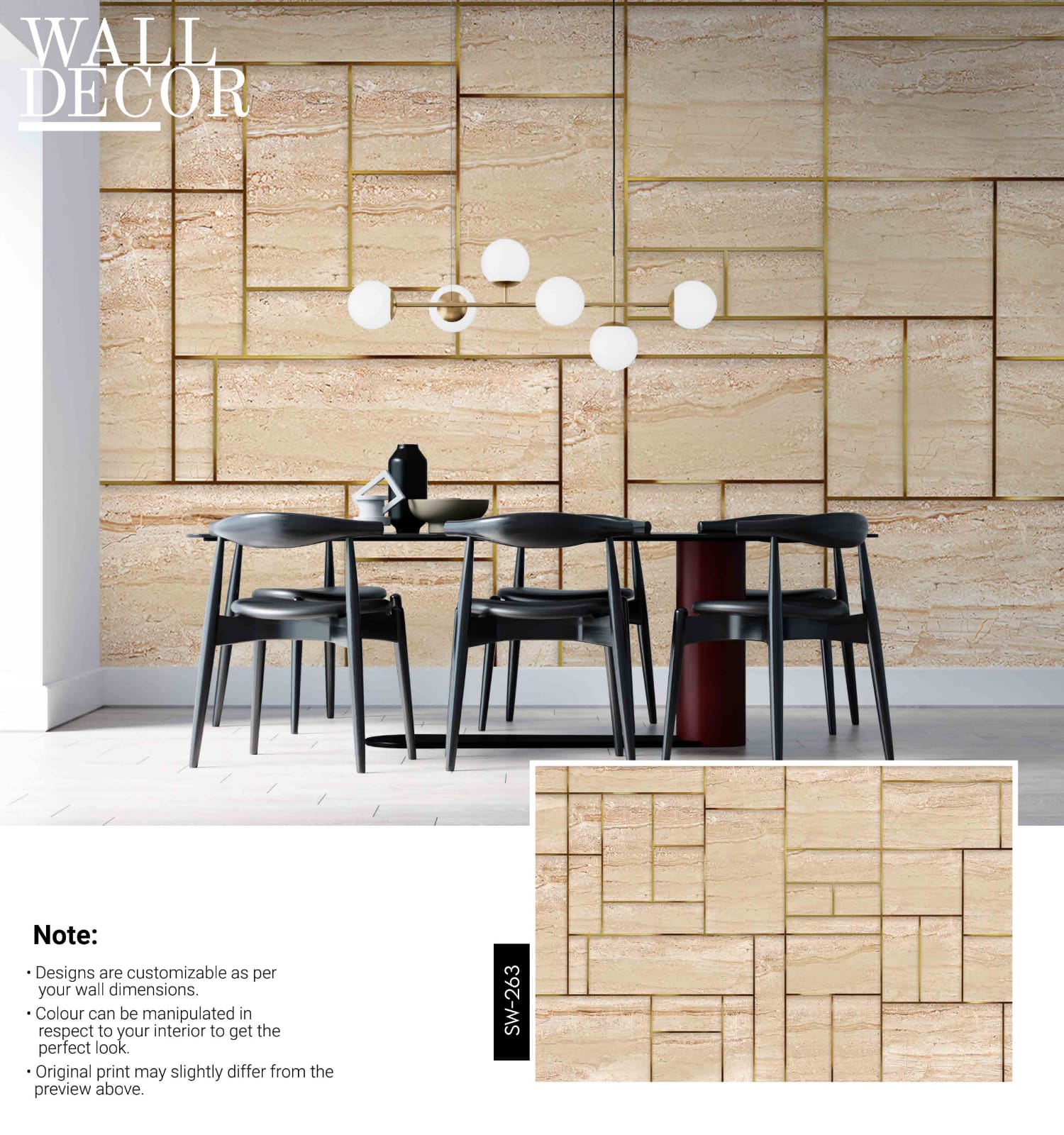 Wall Decor Wallpaper Room Decoration 3D Flex Wallpaper 8*10 Size | Daraz.pk