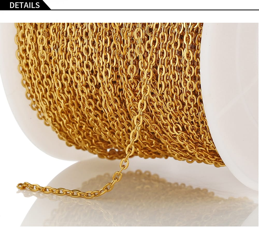 30pcs Lobster clasps 10 meter 2mm chain 100 Jumpring 20 pairs earring ...