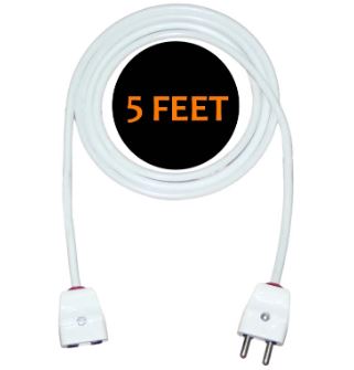 Every Season Quality Flexible Extension Cable With Male Female Plug ...