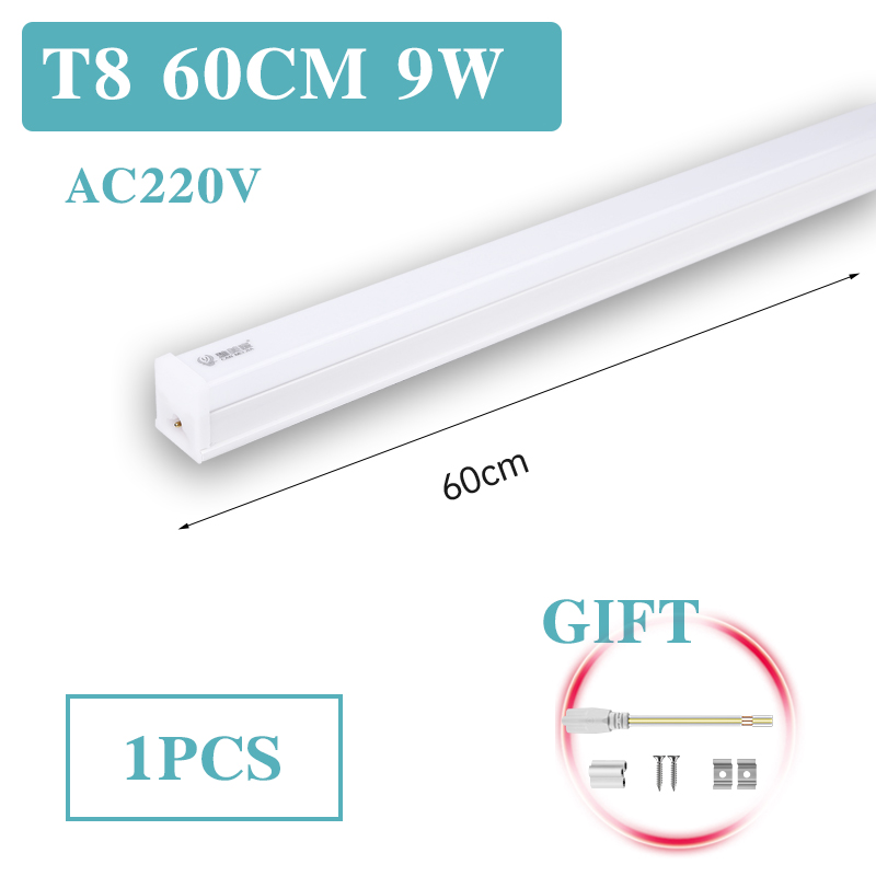 LED Tube Light 220V 6W 10W 15W Led Light Bar 30/60/90cm Flourescent LED ...
