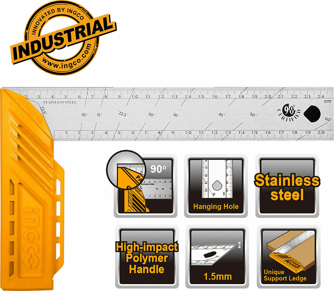 INGCO Angle Square 12" | Daraz.pk