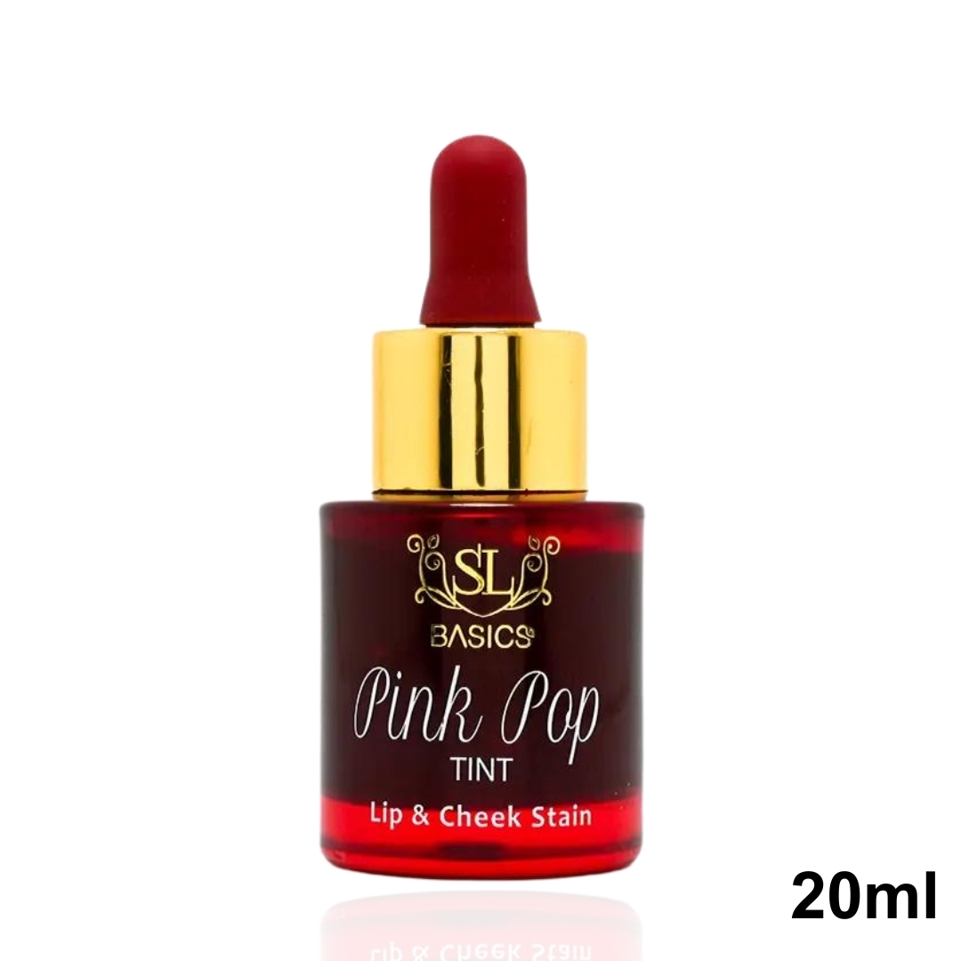 SL Basics Pink Pop Lip And Cheek Tint - Moist-Fruity - Water-Based ...