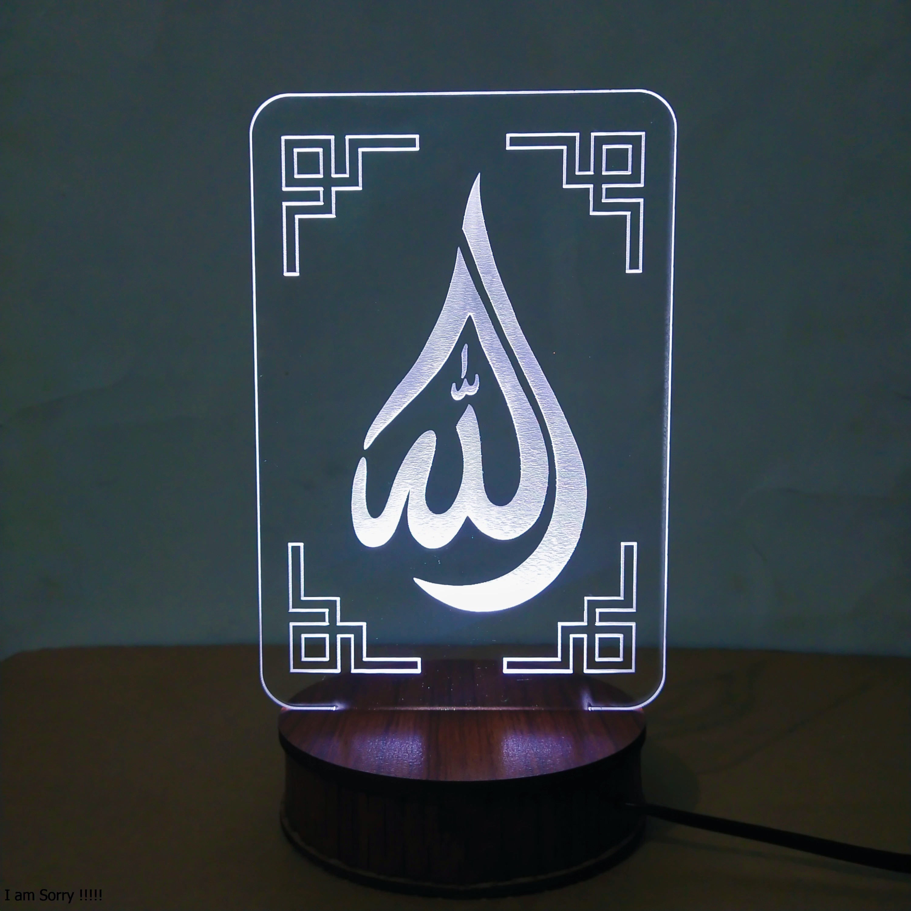 3d illusion lamp, 3D Light Lamp, Night Lamp, Decoration Piece, Gift ...