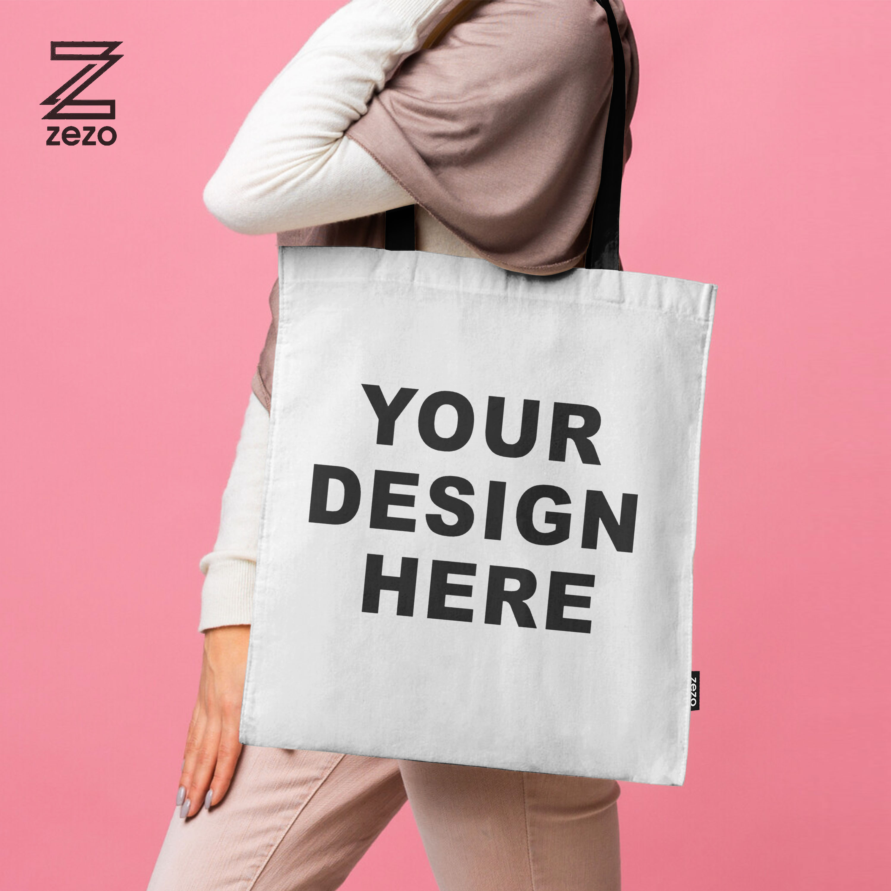 Customized Tote Bag - Large Capacity Shoulder Bag Perfect for Shopping ...