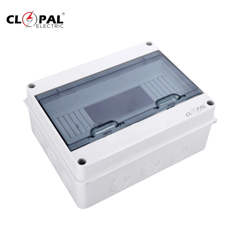 Clopal 5 & 12 Ways Waterproof IP65 Distribution Box Surface Mounted ...