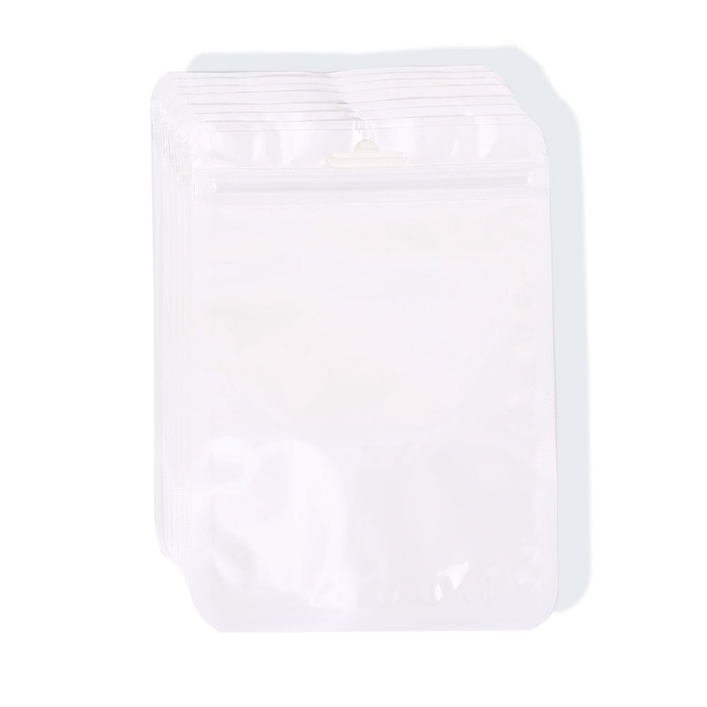 Coloful Matte Pink Packaging Bag Jewelry Necklace Storage Pouch Small ...