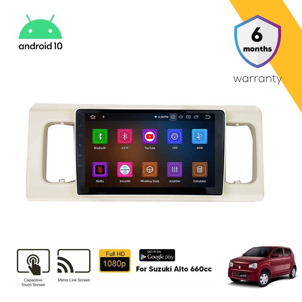 Suzuki Alto 660cc IPS Display Android Panel 9 Inch 2GB RAM and 32 ROM ...