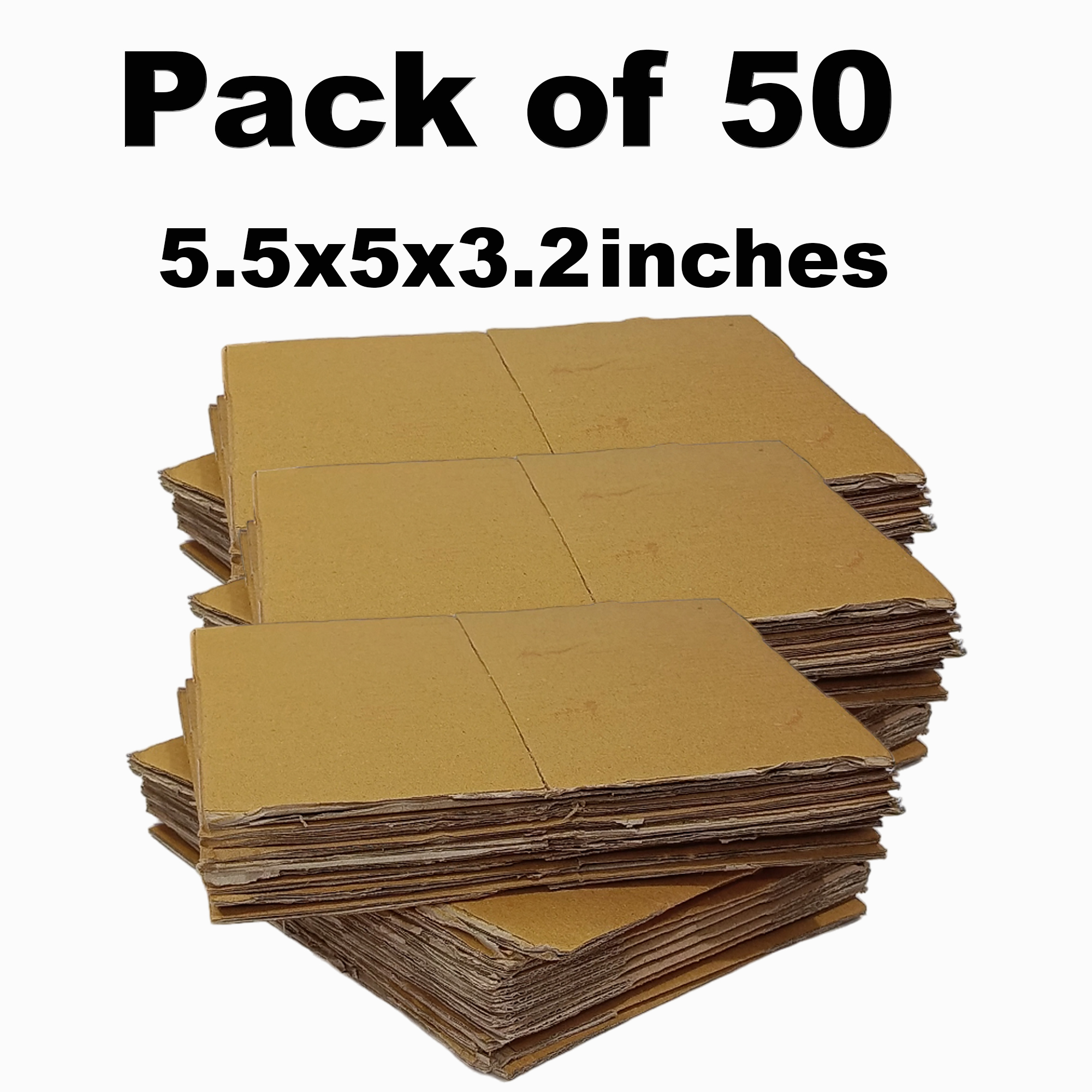 Packing Boxes for E-Commerce - Packing Material-Gift Boxes(Size 5x5.5x3 ...
