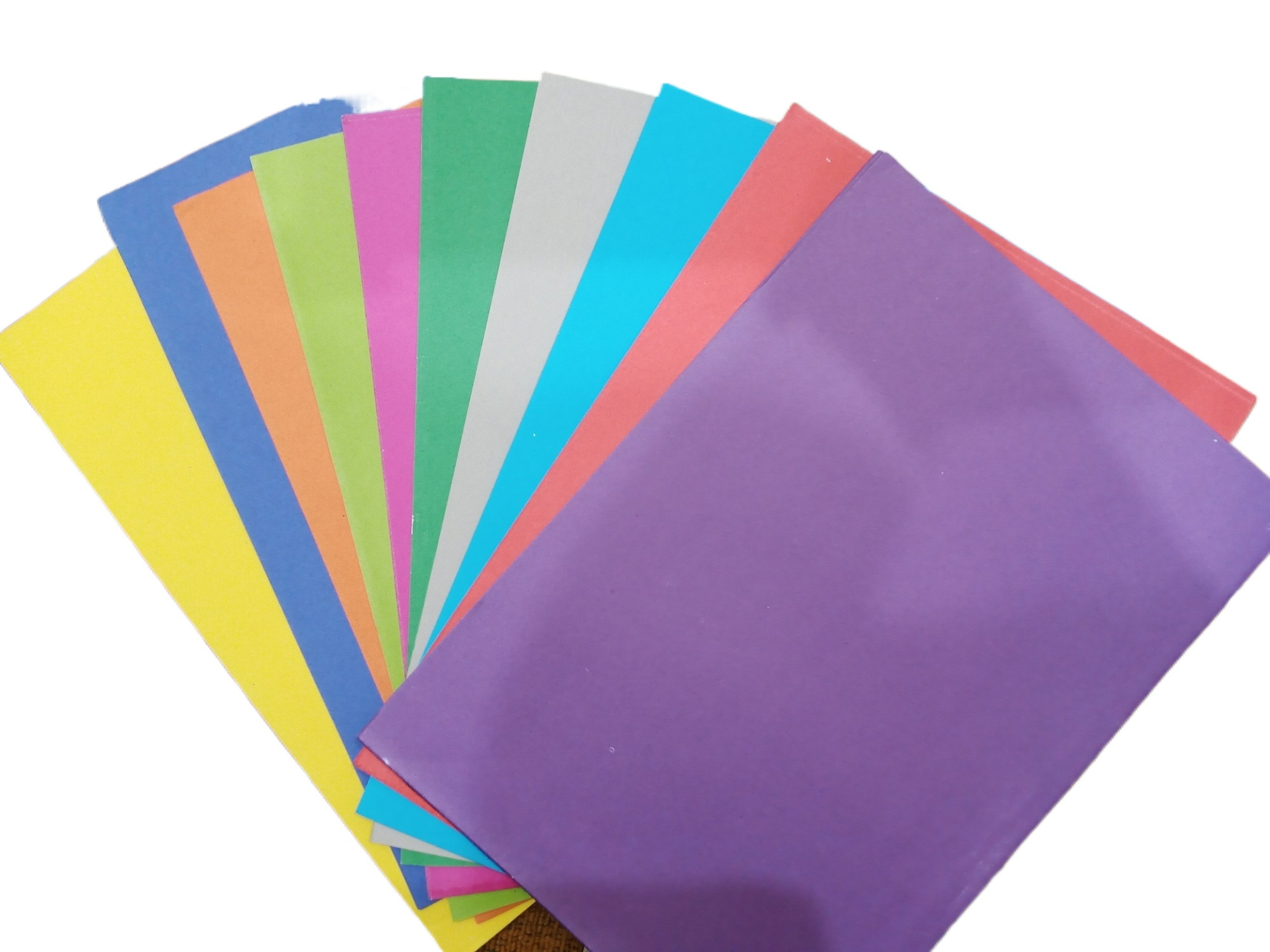 Colour sheets pack of 50 A4 size, Colorfull sheets A4 size, Mix color ...