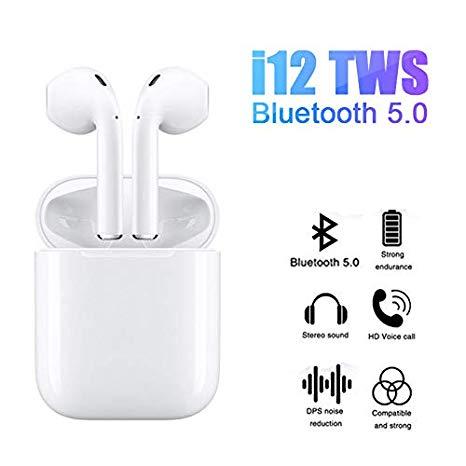 InPods 12 Bluetooth Earphone True Wireless Earbuds I12 I12s TWS Headset ...