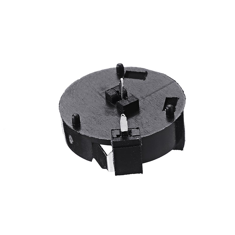 CR1220 Battery Holder In-line Button Battery Cell Sockets Case Black ...