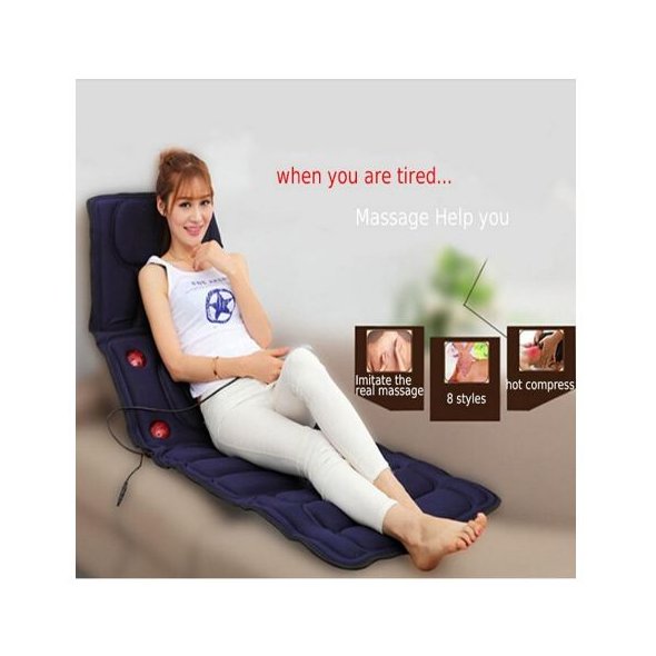 Full Body Massager - Heat Massage Bed Mattress Sofa Mat Cushion - 9 ...