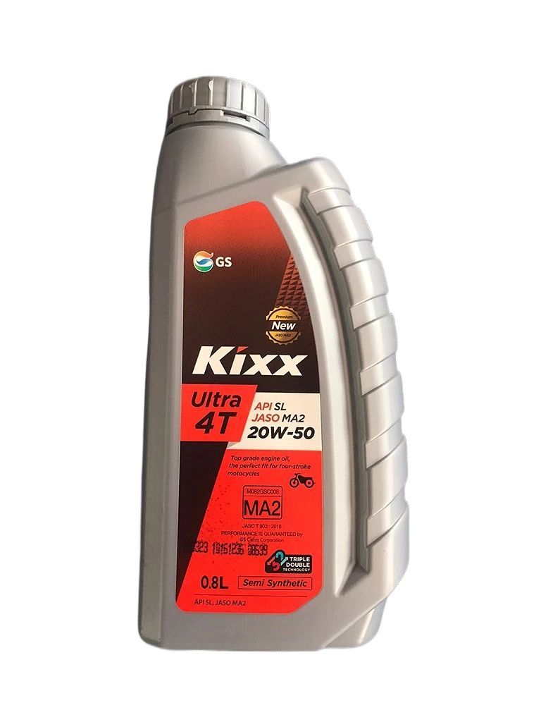 Kixx Ultra 4T API SL JASO MA2 20w-50 0.8-Litre | Daraz.pk