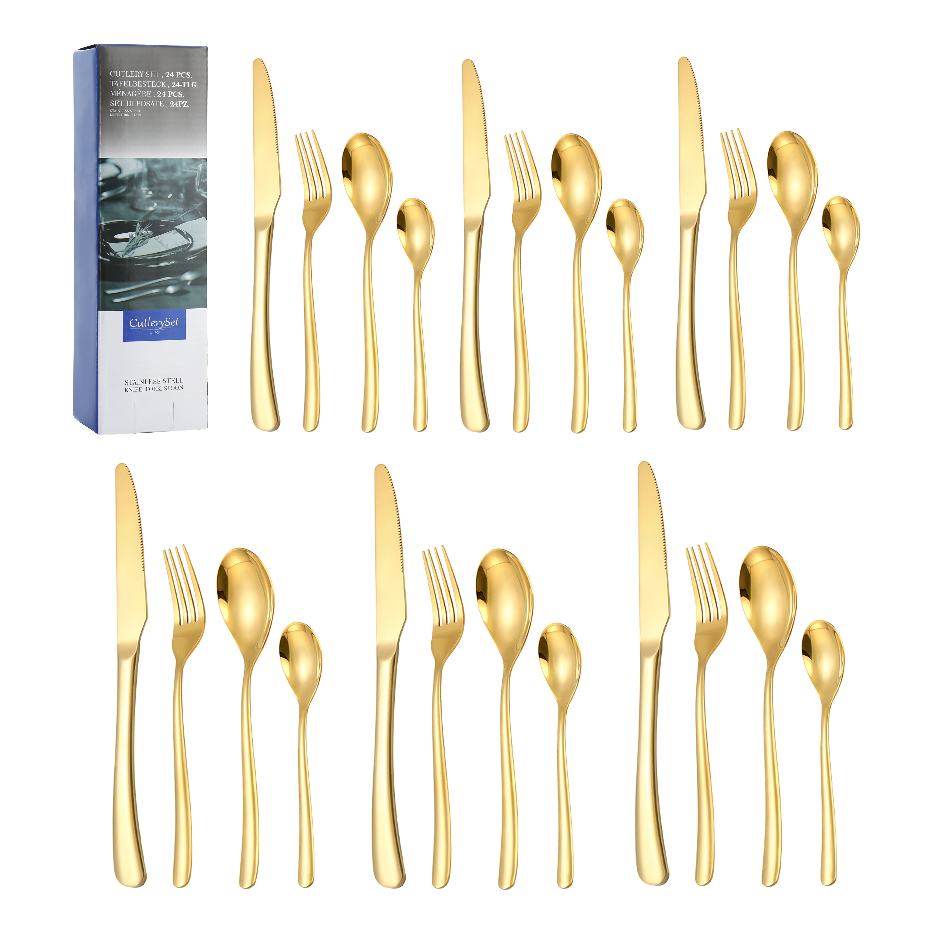 Kitchen table cutlery, iss kitchen sets, knife, fork, spoon, zero waste ...