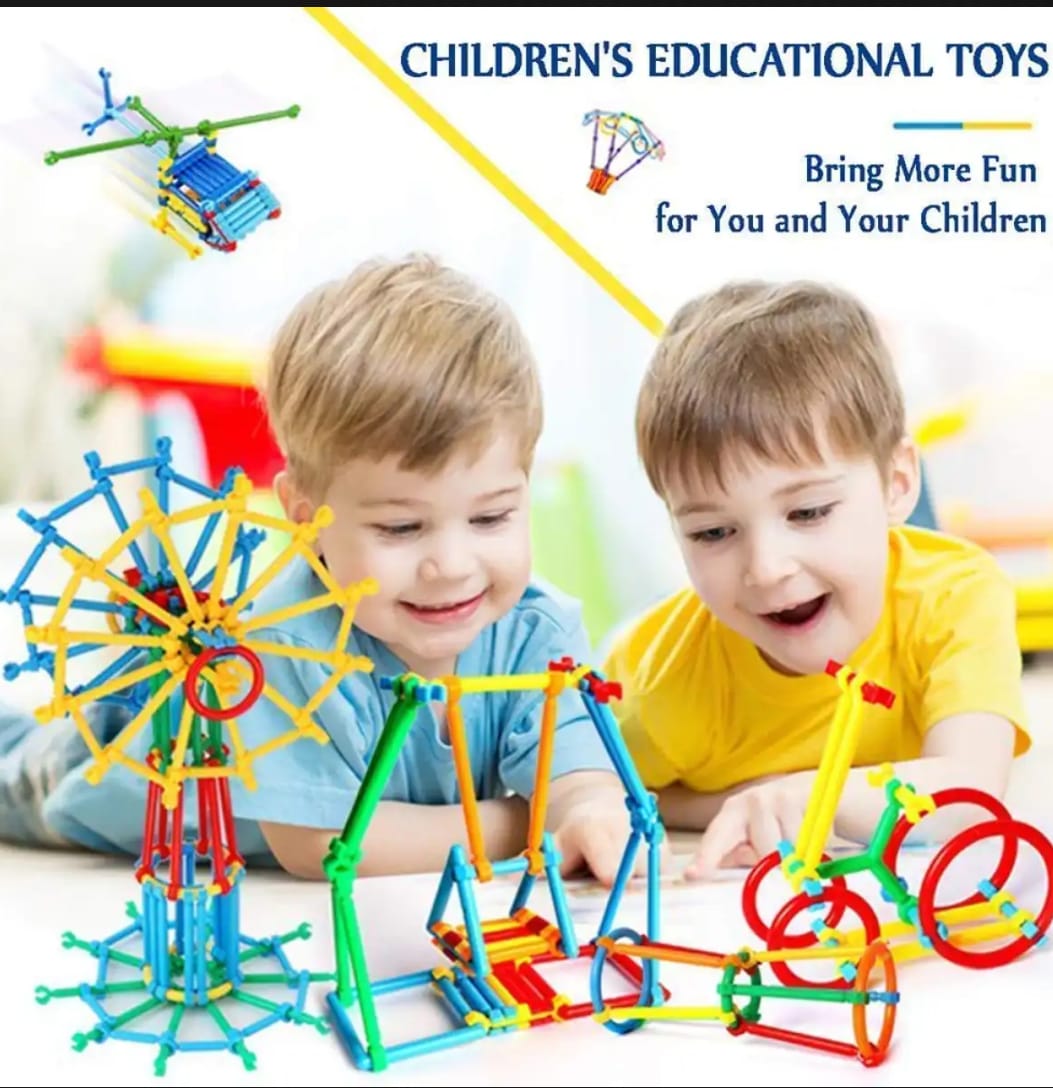 Sticks Blocks Educational Building Blocks Smart City DIY Stick Toys ...