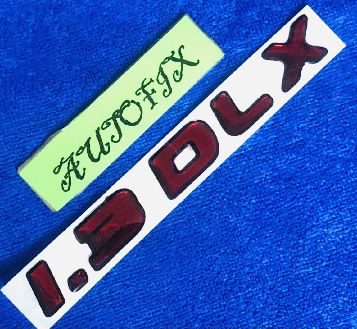 Suzuki Swift Rear 1.3 DLX PVC Sticker oem 01 PC | Daraz.pk