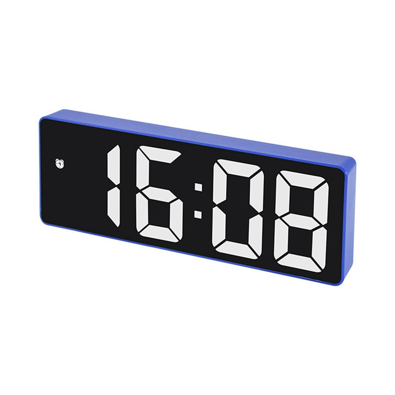 Digital Alarm Clock, LED Clock for Bedroom, Electronic Desktop Clock ...