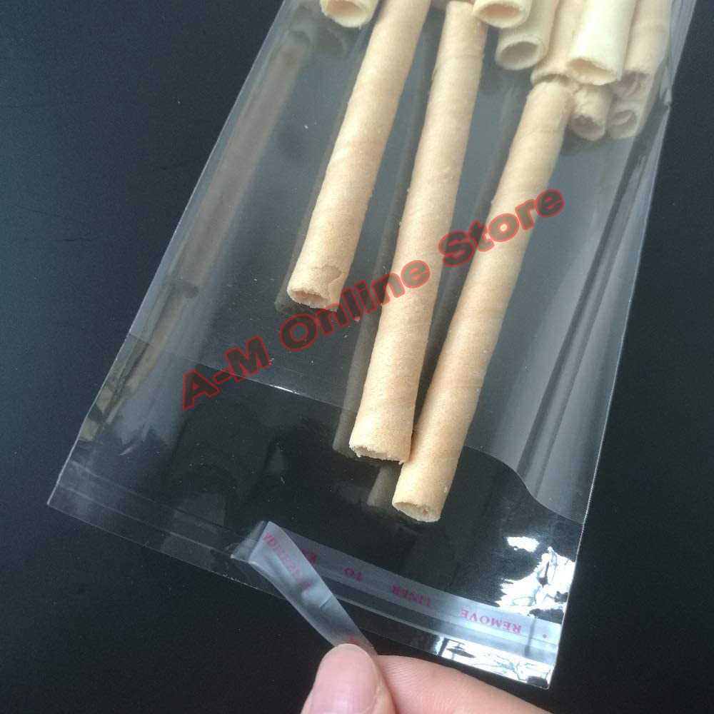 Bundle of 100 (3 X 6 Inch) Resealable Cellophane/BOPP/OPP Cello Poly ...