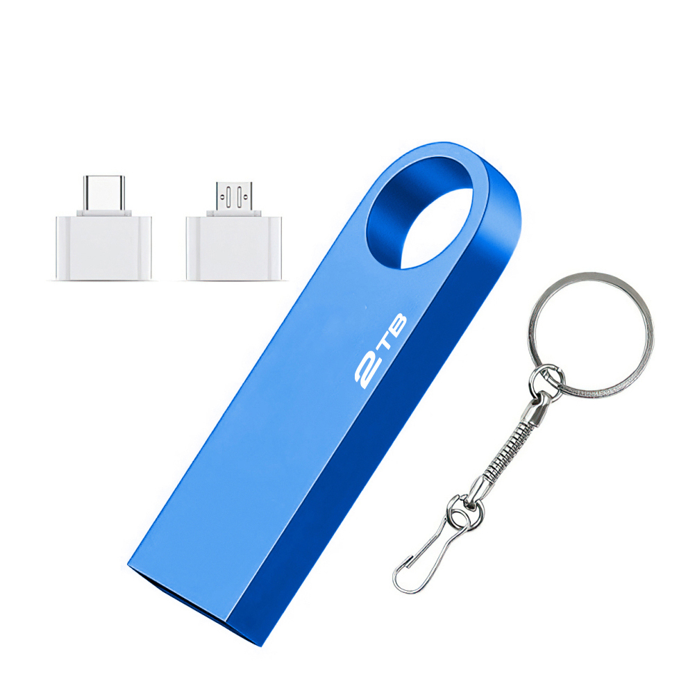 512GB 1TB 2TB Pen Drive Metal Type-C Usb Flash Drive USB 3.0 Flash Disk ...