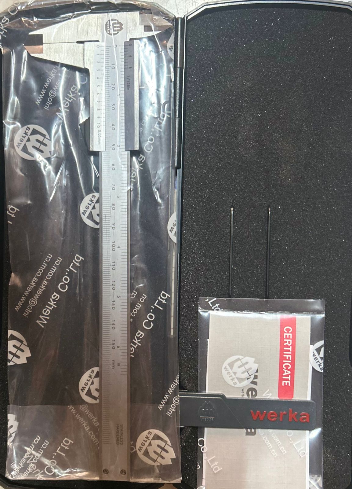 Vernier caliper 6” 150mm Werka made in Germany manufacture in China ...