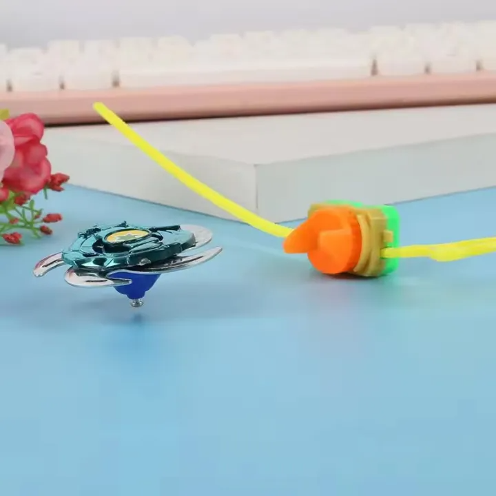 Classic Beyblade With Launcher Super Speed Metal Blade Battle Spinning ...