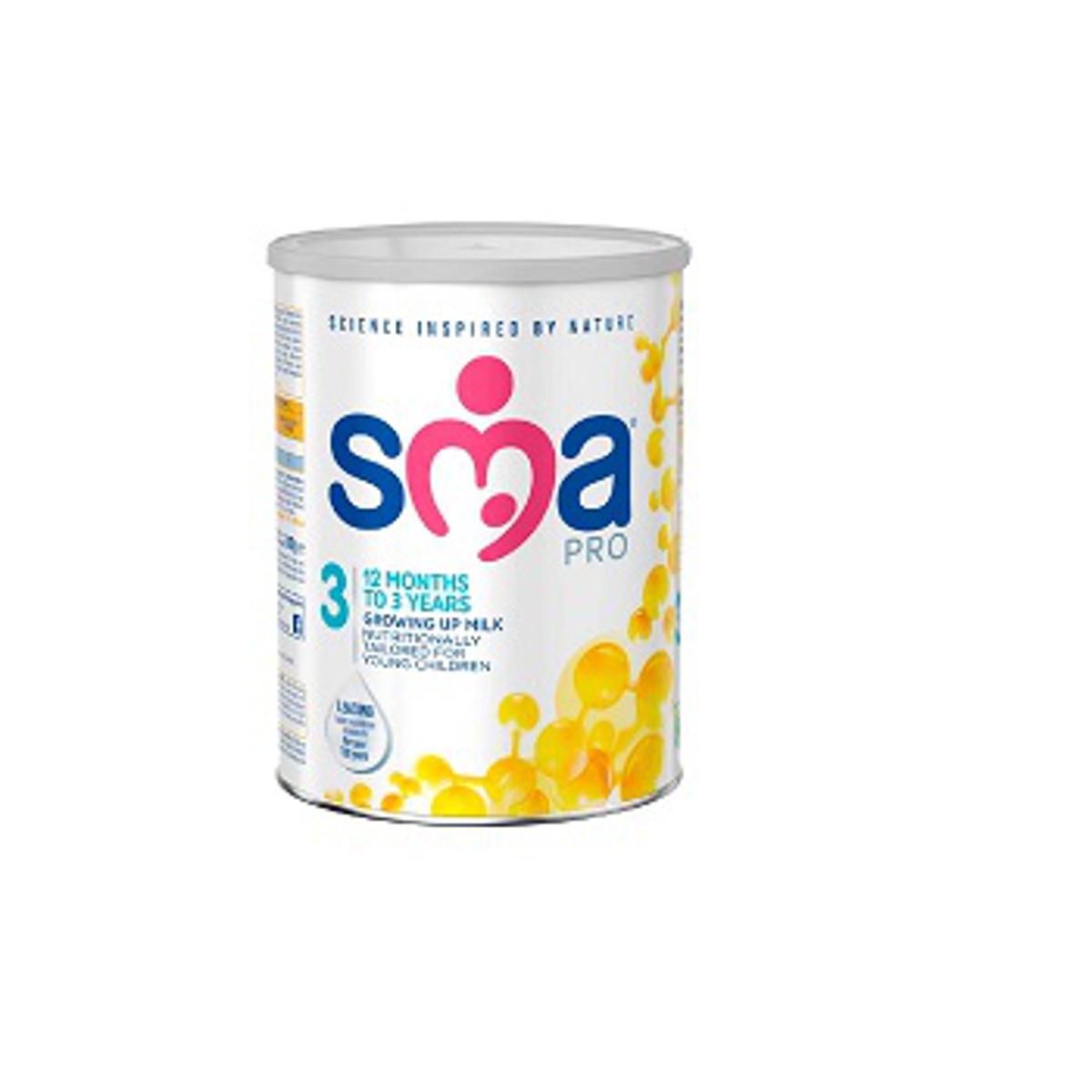 SMA Pro Milk Growing Up Milk 3, 800 gm | Daraz.pk