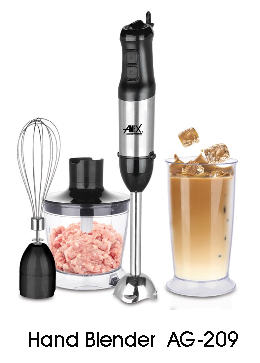 Anex AG-209 Deluxe Hand Blender, Beater & Chopper - With 2 Years Warranty | Daraz.pk