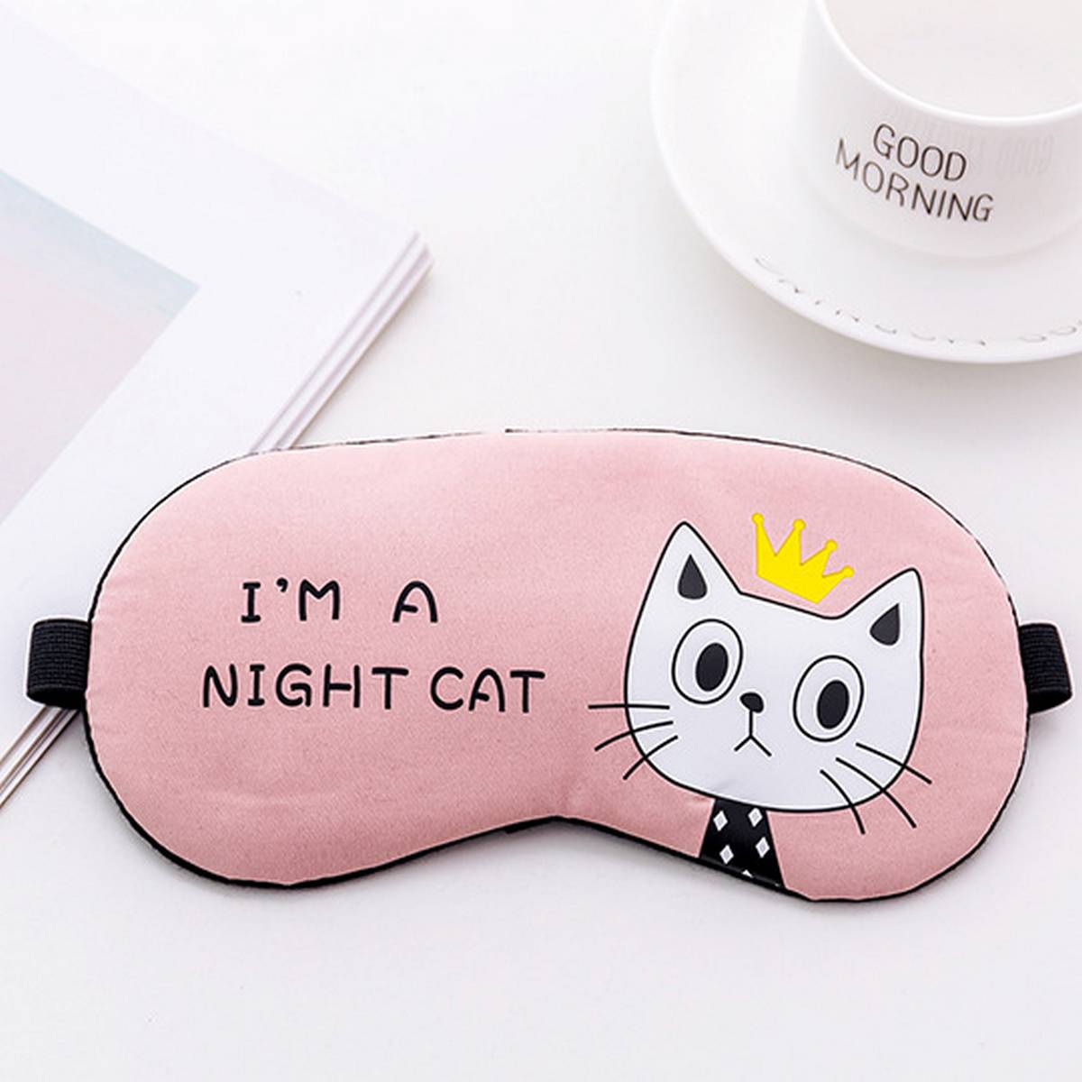 Comfortable Soft Cute Sleep Mask with Cooling Gel Pad For Eyes Super ...
