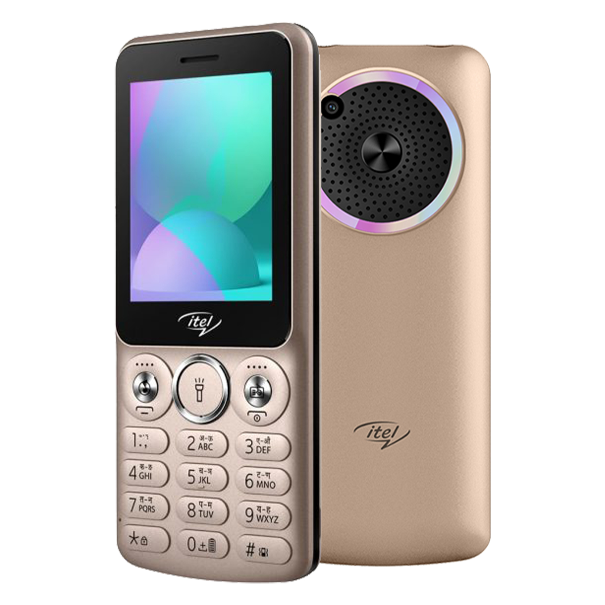 itel Muzik 430 Feature Phone | 2.4″ Bright Big Screen | 3,000mAh Big Battery | 1,000 Contacts ...