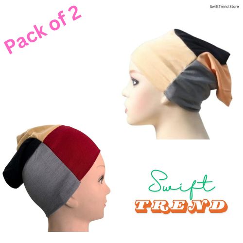 Inner Caps For Hijab. Inner Caps For Hijab 4 in 1. Tube Cap For Hijab ...