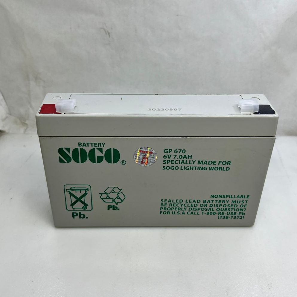 GP 670 Rechargeable Dry Battery 6V 7.0AH Best Price in Pakistan | Daraz.pk